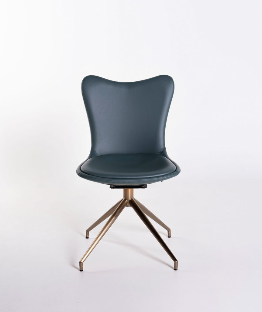 벨라 체어(로즈골드) - 클럽메사